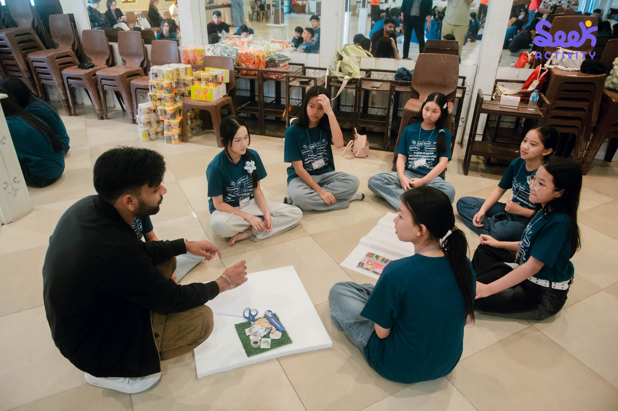 ENGLISH CAMP | ESL CAMP Seek Activity % - Seek Activity